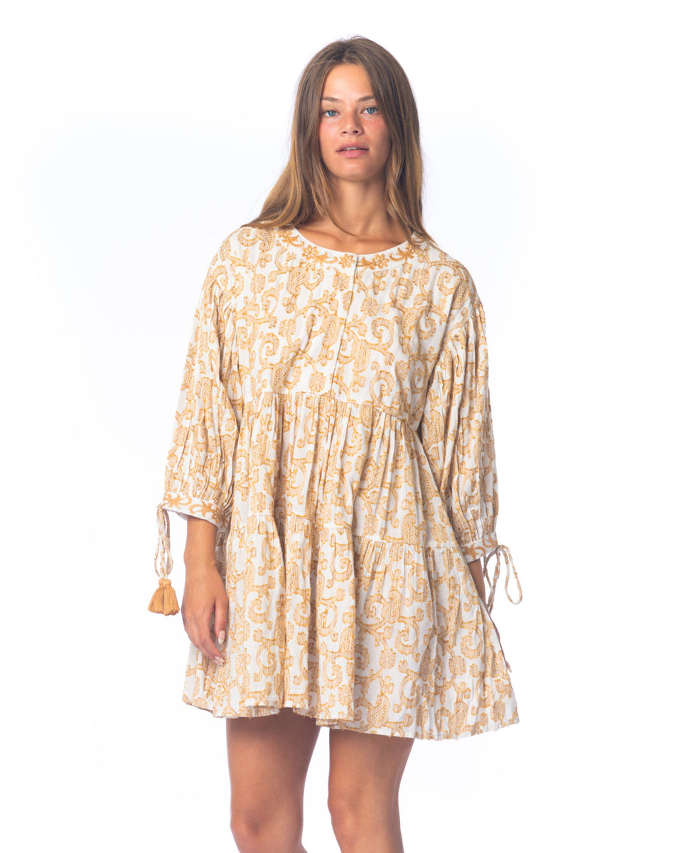 Toni Tan Dress – Tolani